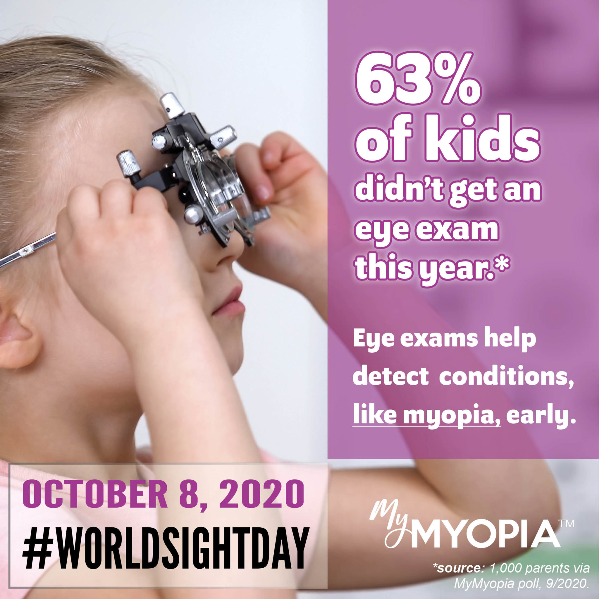 World Sight Day 2020 - Myopia Awareness with MyMyopia